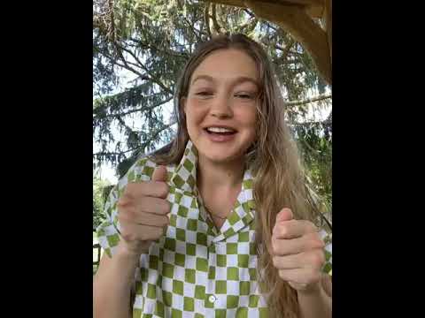 Gigi Hadid Instagram Live | July 16, 2020