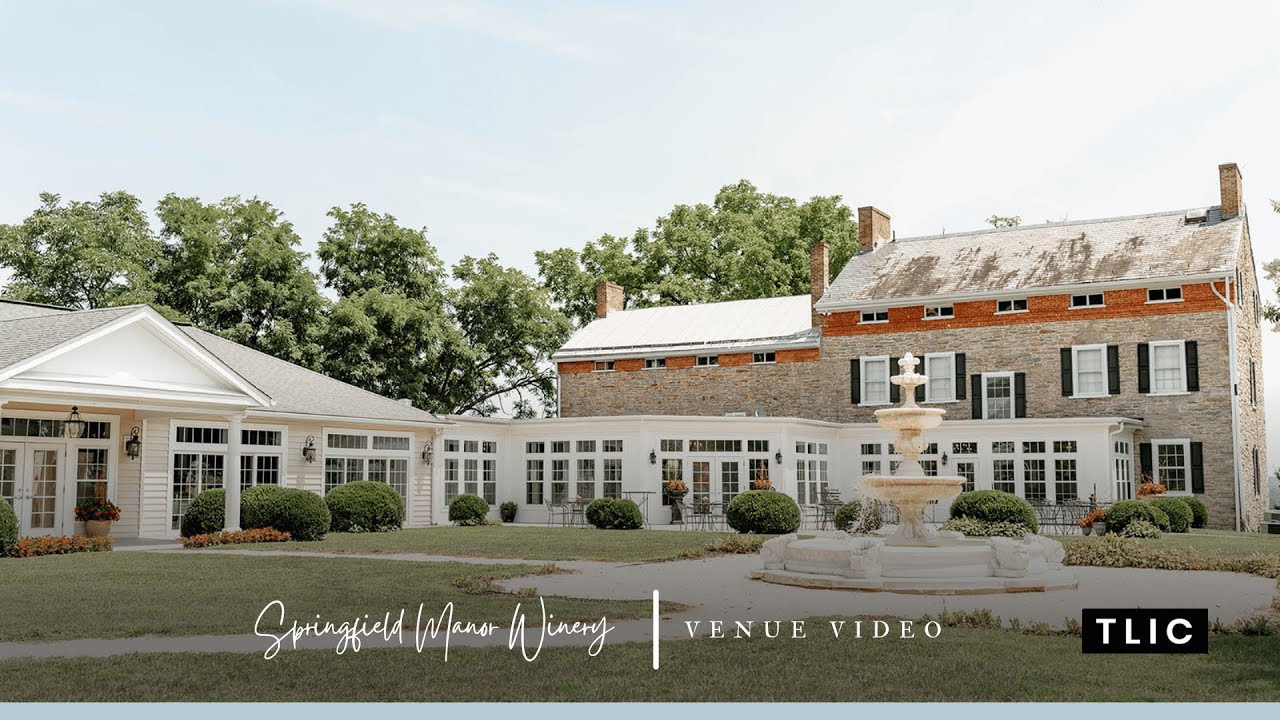 Springfield Manor | Beautiful Thurmont, MD Wedding Venue - YouTube