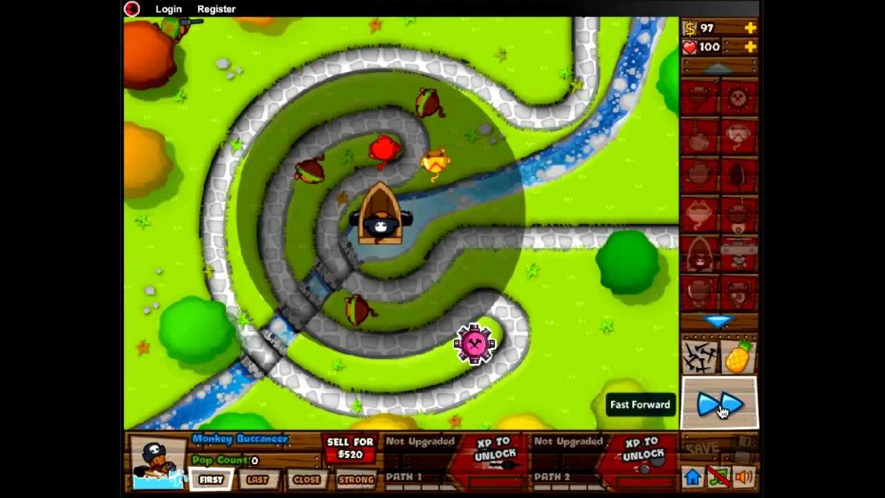 BTD5: Unlocking Towers and Tower Upgrades Tutorial - YouTube