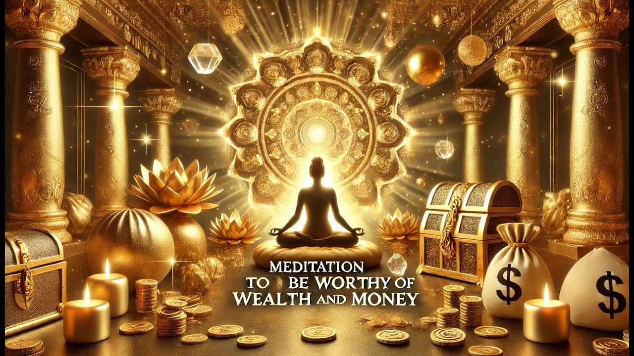 MEDITATION TO BE WORTHY OF WEALTH AND MONEY - YouTube