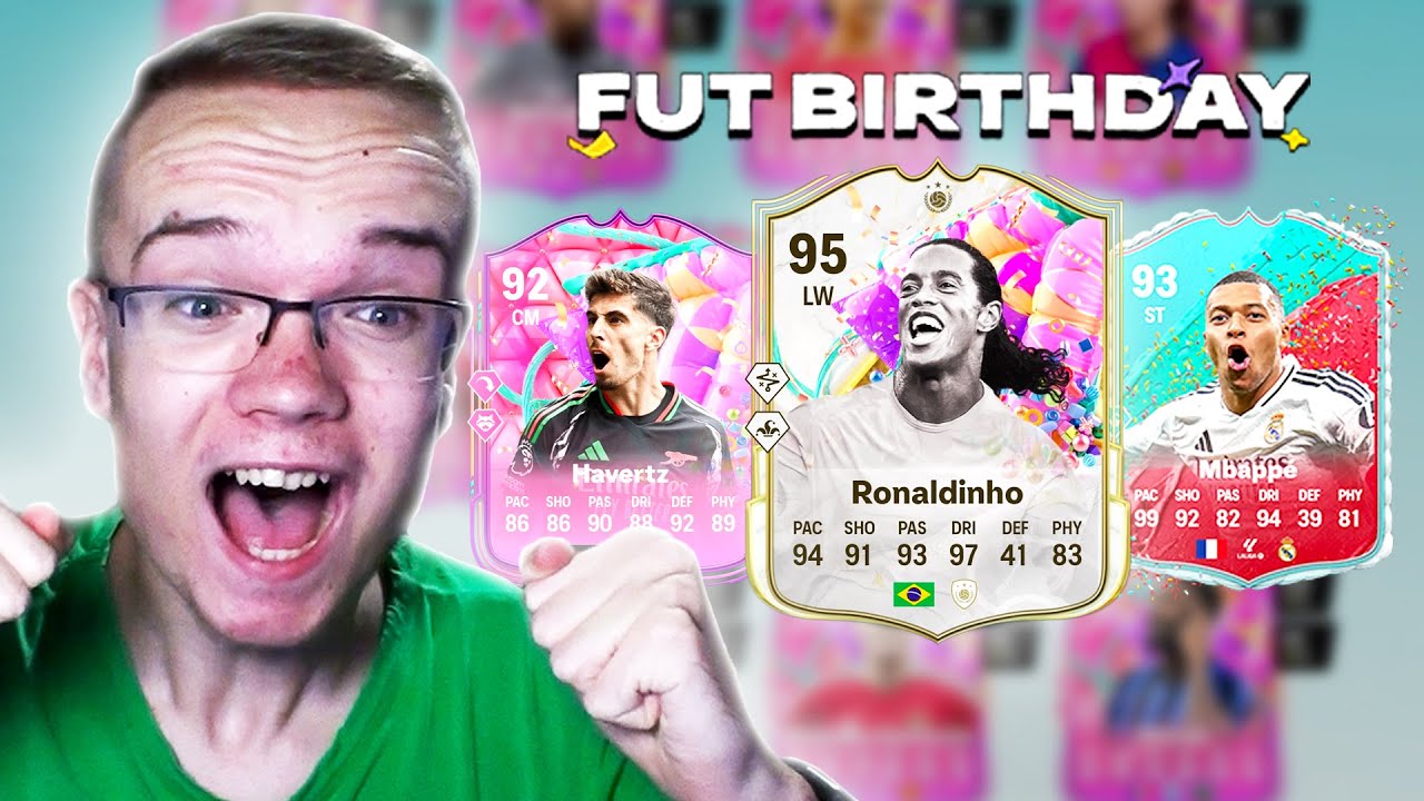 NAJLEPŠIE FUT Birthday v HISTÓRIÍ? 🤩🎂 - YouTube