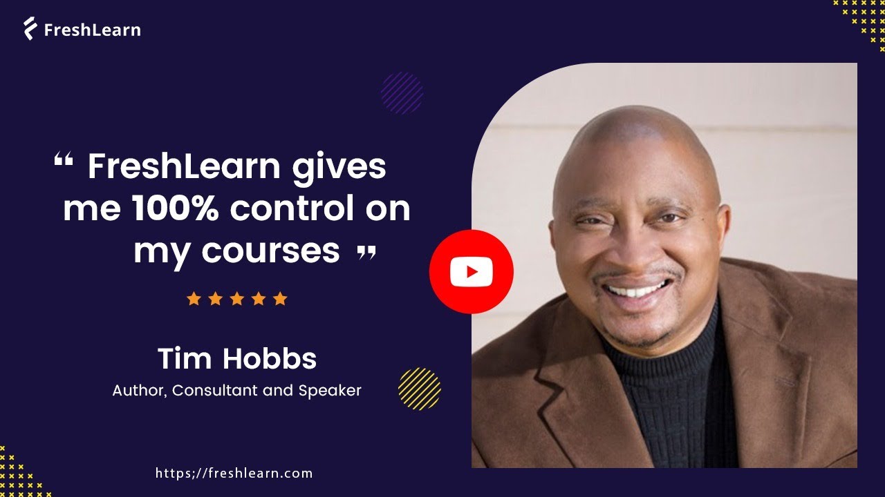 Tim Hobbs Loves FreshLearn (Previously FreshLMS) - FreshLearn Review ...