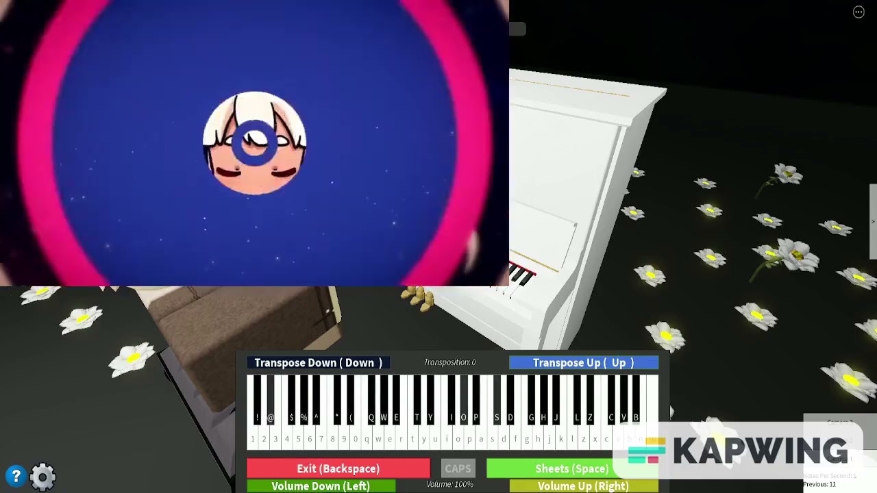 Astrogirl - Tsukumo Sana | [Roblox Piano] - YouTube