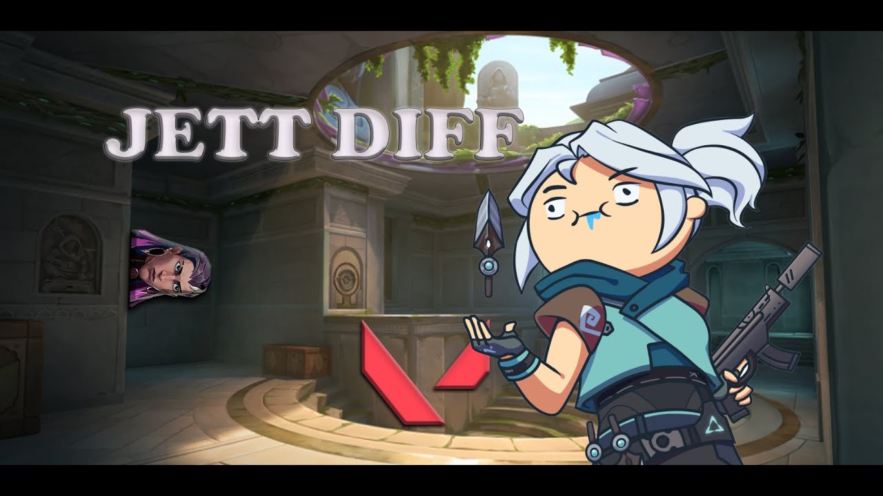 Highlight jett diff #1 Valorant - YouTube