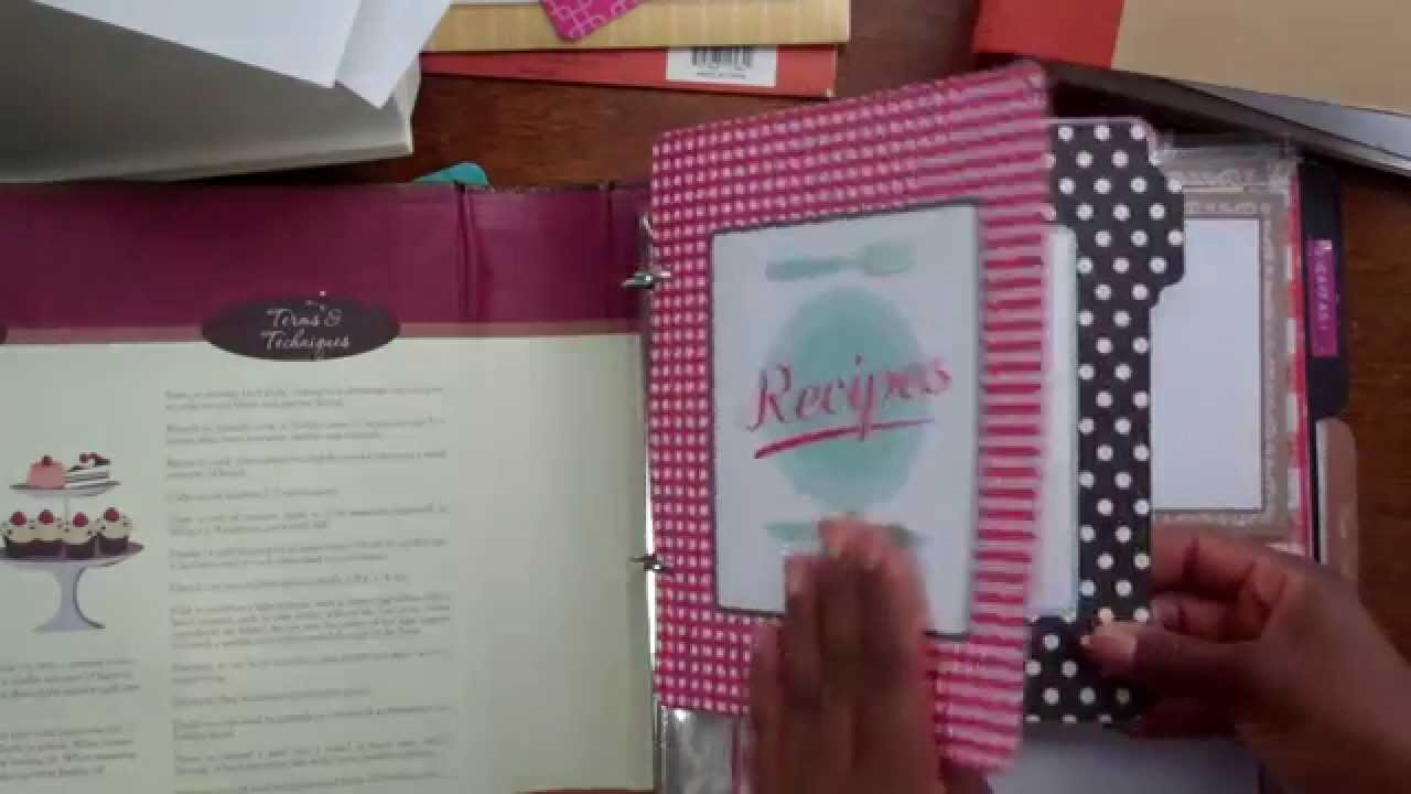 How to organize recipes: A complete system using Project life and some ...