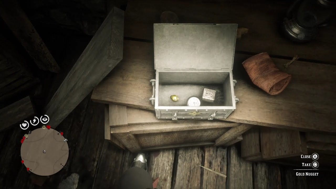 RDR2 Fairvale Shanty loot location - YouTube
