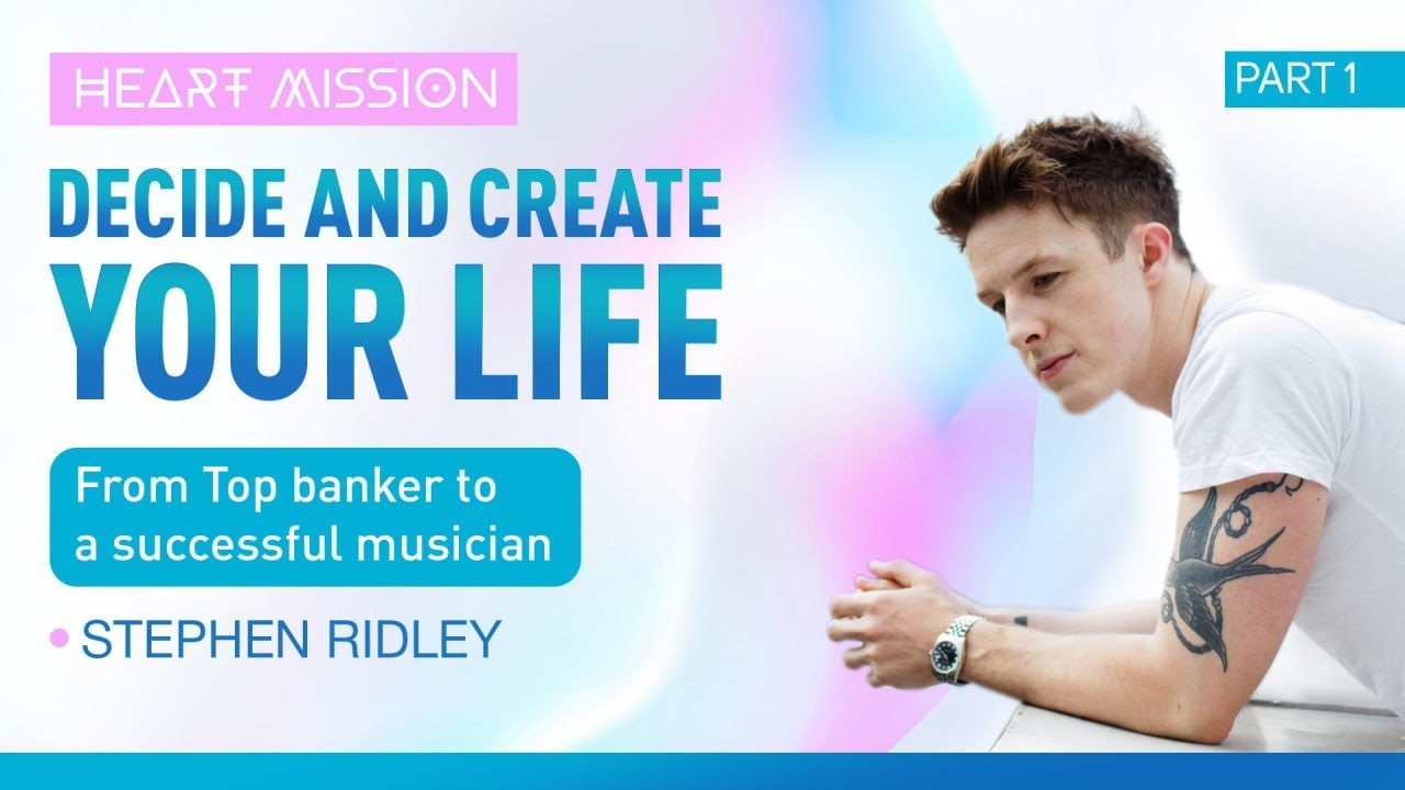 Stephen Ridley: the Key to Happiness is to Decide your Life Purpose ...