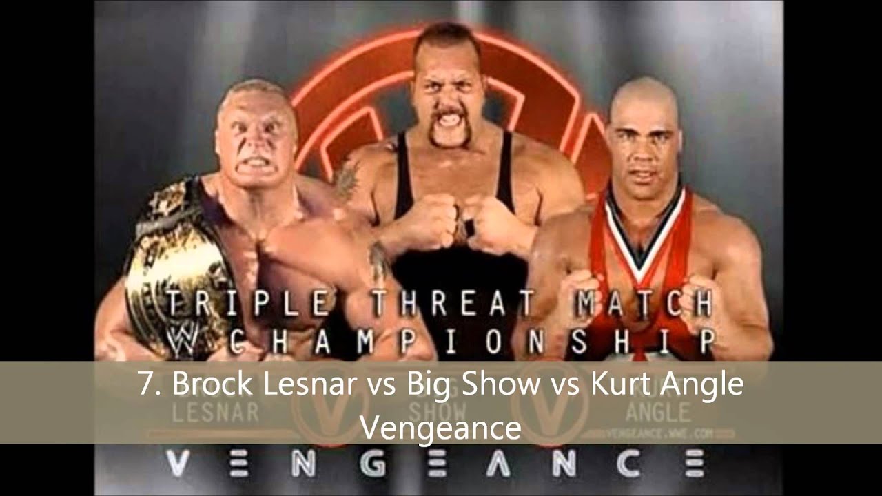 Top 10 WWE Matches of 2003 - YouTube