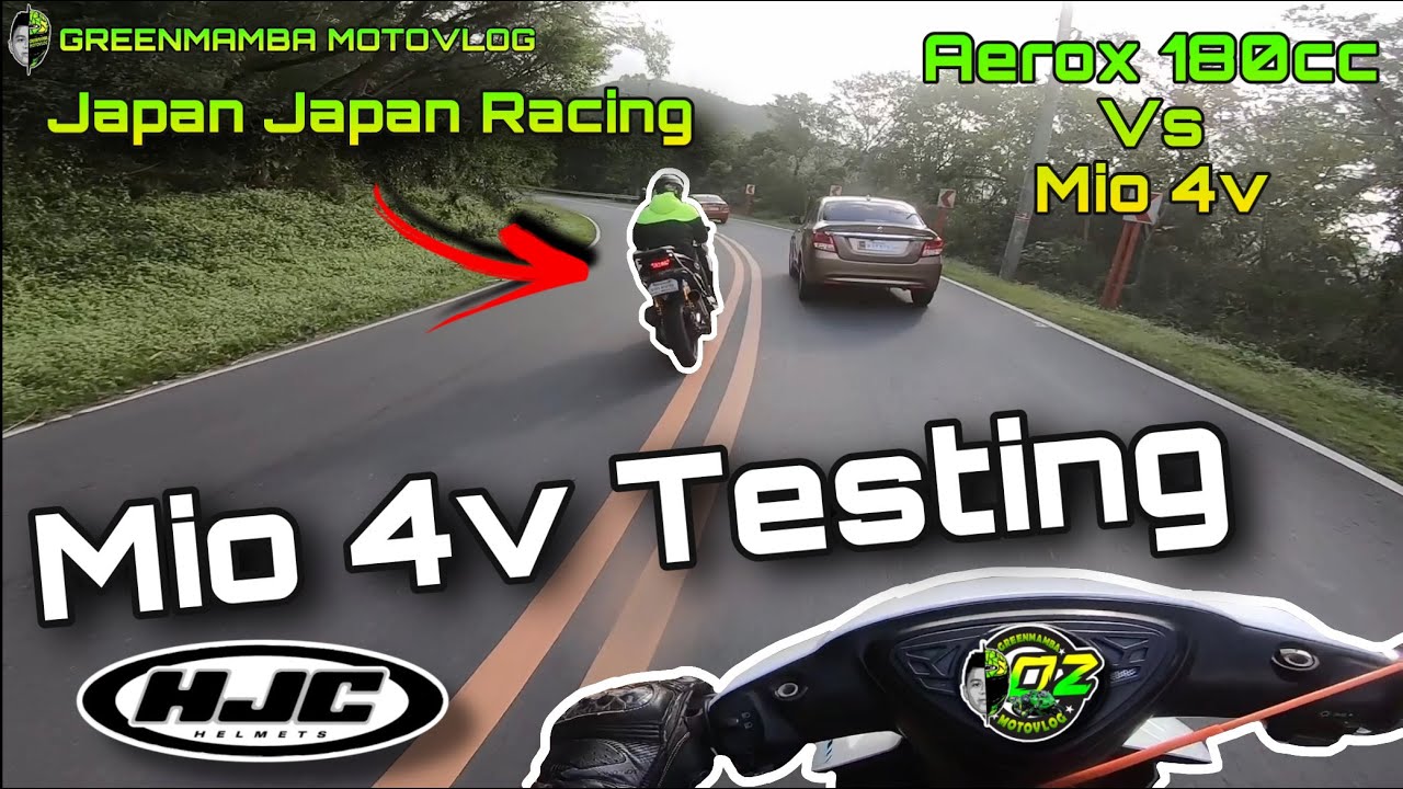 MIO 4v TEST AT MARILAQUE RACING MOUNTAIN | BAT GANTO POWER NITO?? - YouTube