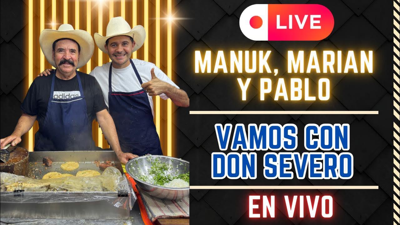 ManuK está en vivo CON DON SEVERO - YouTube