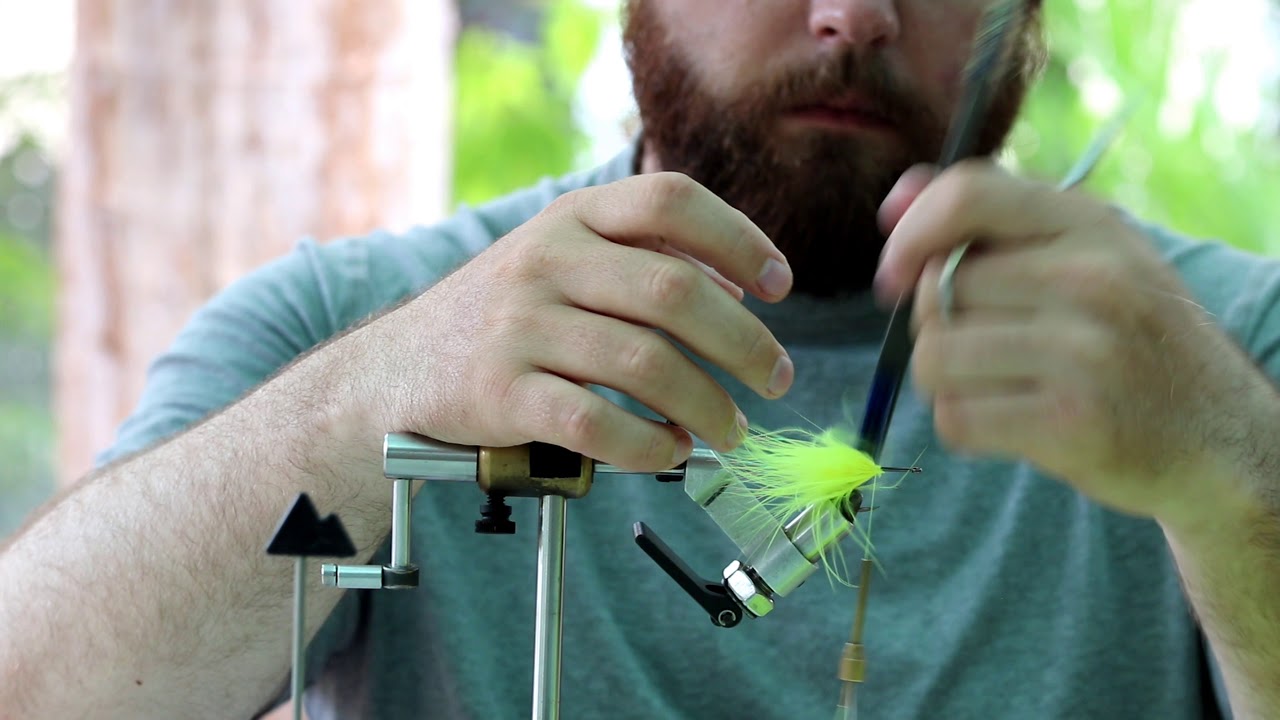 How to tie a marabou streamer - YouTube