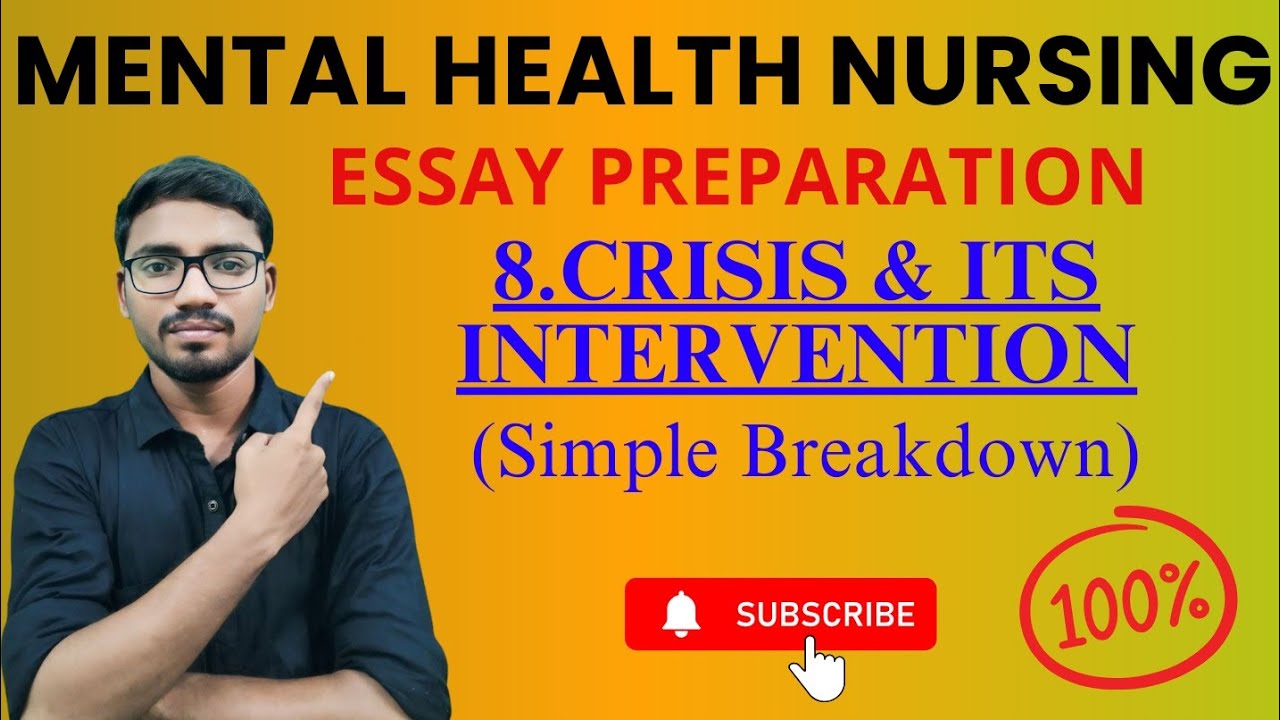 8.Crisis Intervention | Definition, Phases, Techniques & Essay | Mental ...