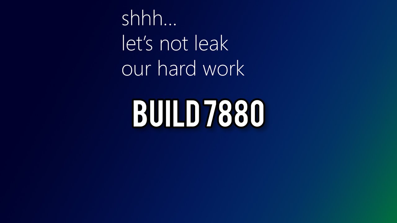 Windows 8 build 7880 - YouTube