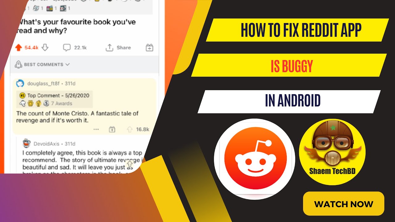 How to Fix Reddit App is Buggy in Android After New Updates - YouTube