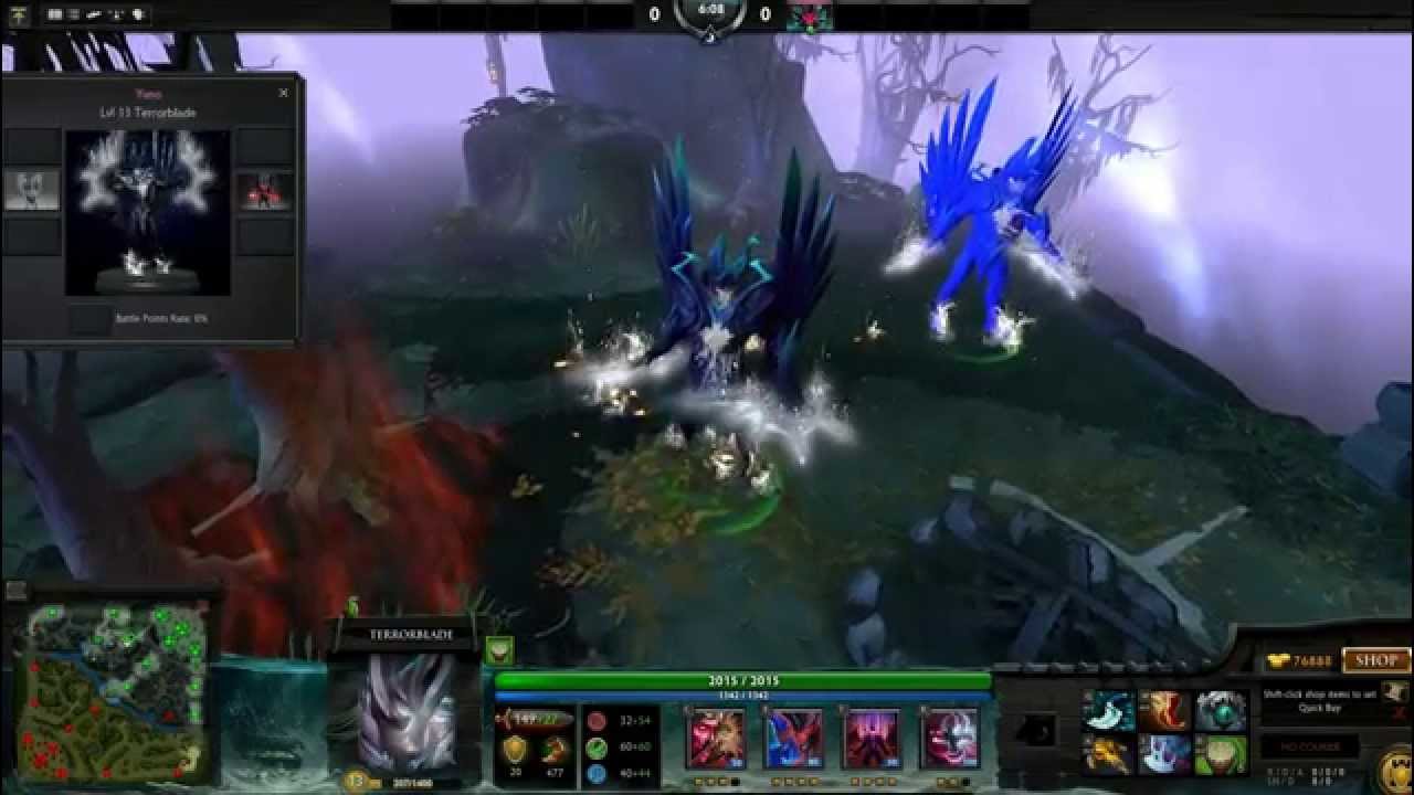 Terrorblade Arcana Miasmatic Grey color - YouTube