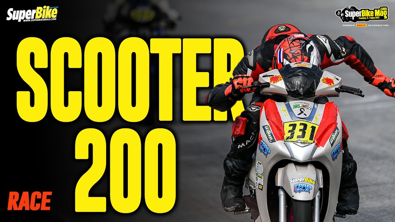 Scooter 200 CC. - SuperBikeMag.com Trackday & Trophy 2025 R.3 - YouTube
