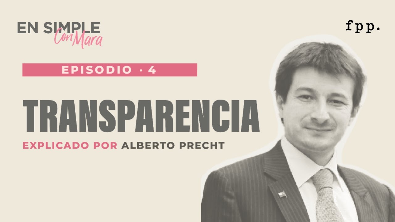 Mara Sedini En Simple | Transparencia explicado por Alberto Precht - YouTube