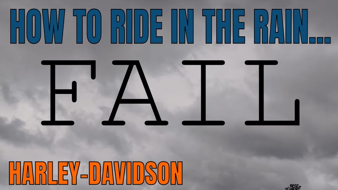 How to Ride in the Rain...FAIL - YouTube