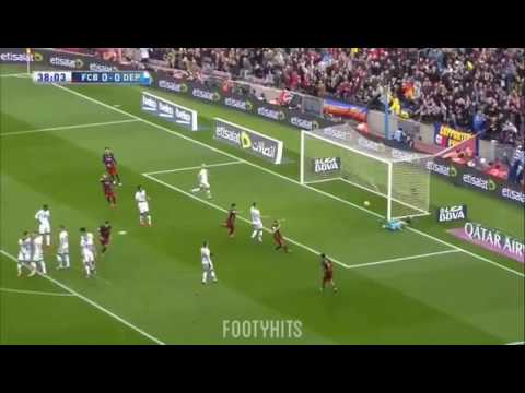Lionel Messi amazing Free Kick !