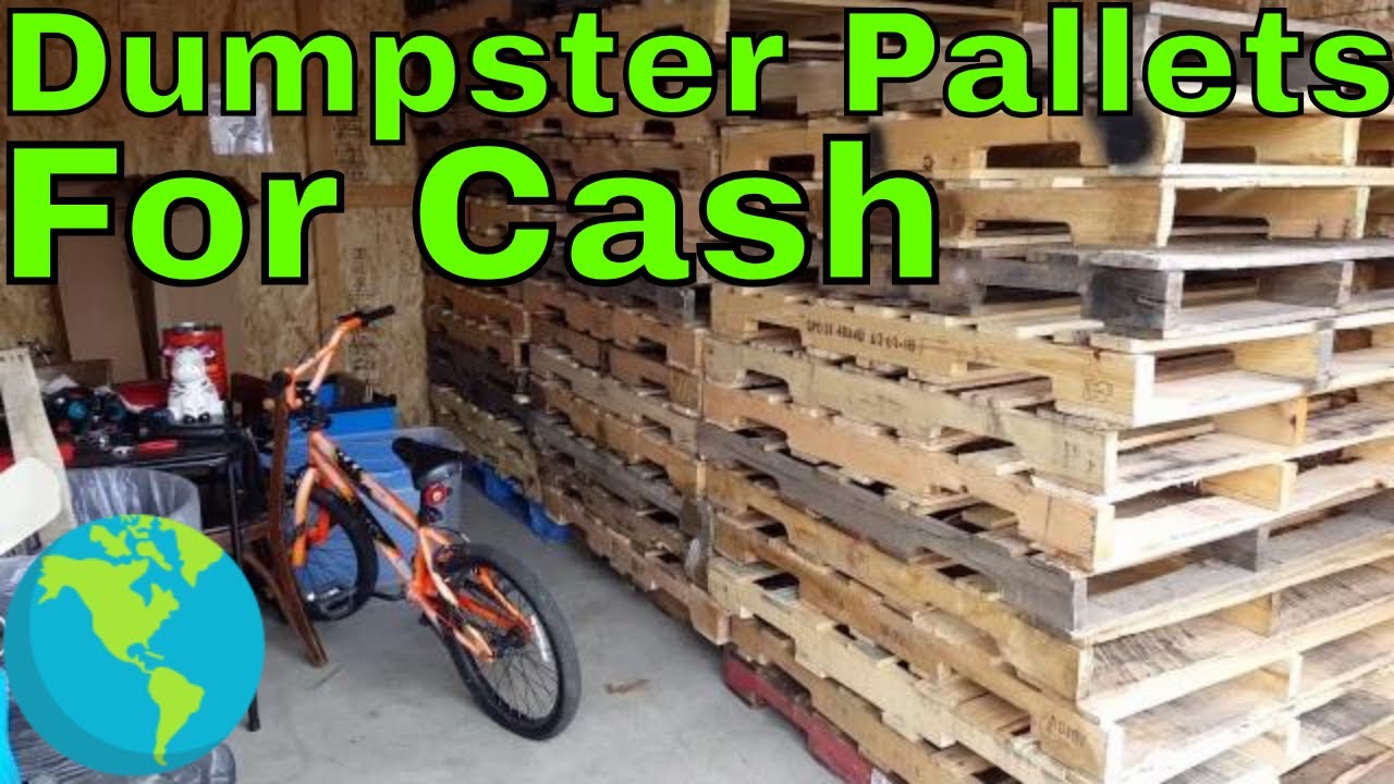 Scrapping pallets - YouTube