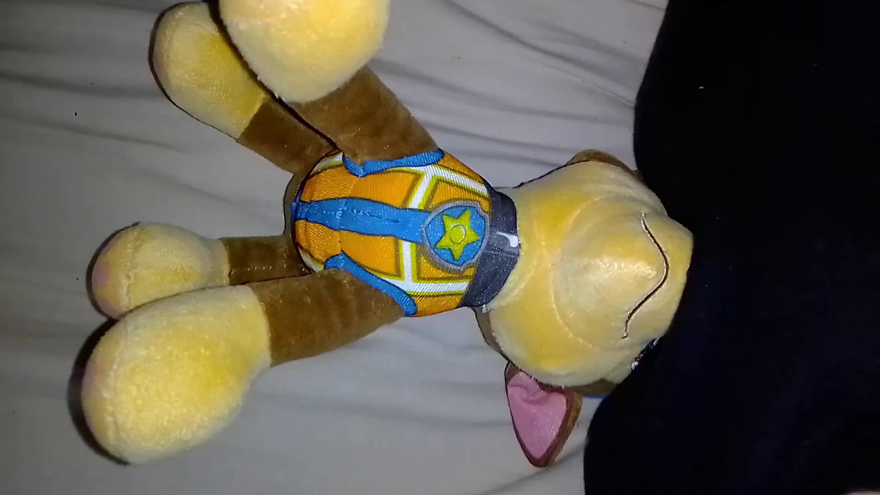 morning fart on plush dog - YouTube
