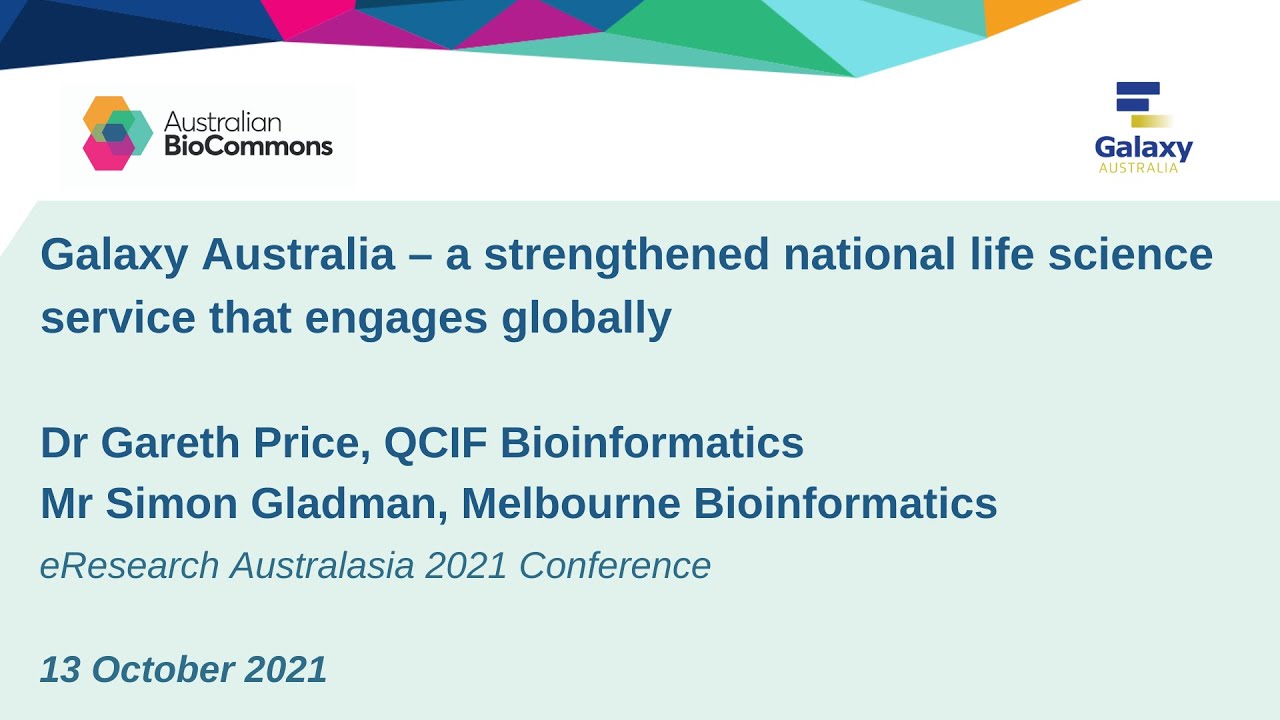 Galaxy Australia – a strengthened national life science service that ...