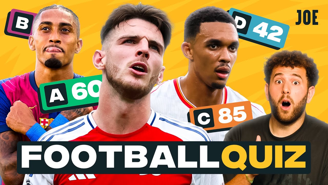 Who KICKED Declan Rice?! | FootballJOE Quiz Ep.3 vs @ZacDjellabb - YouTube