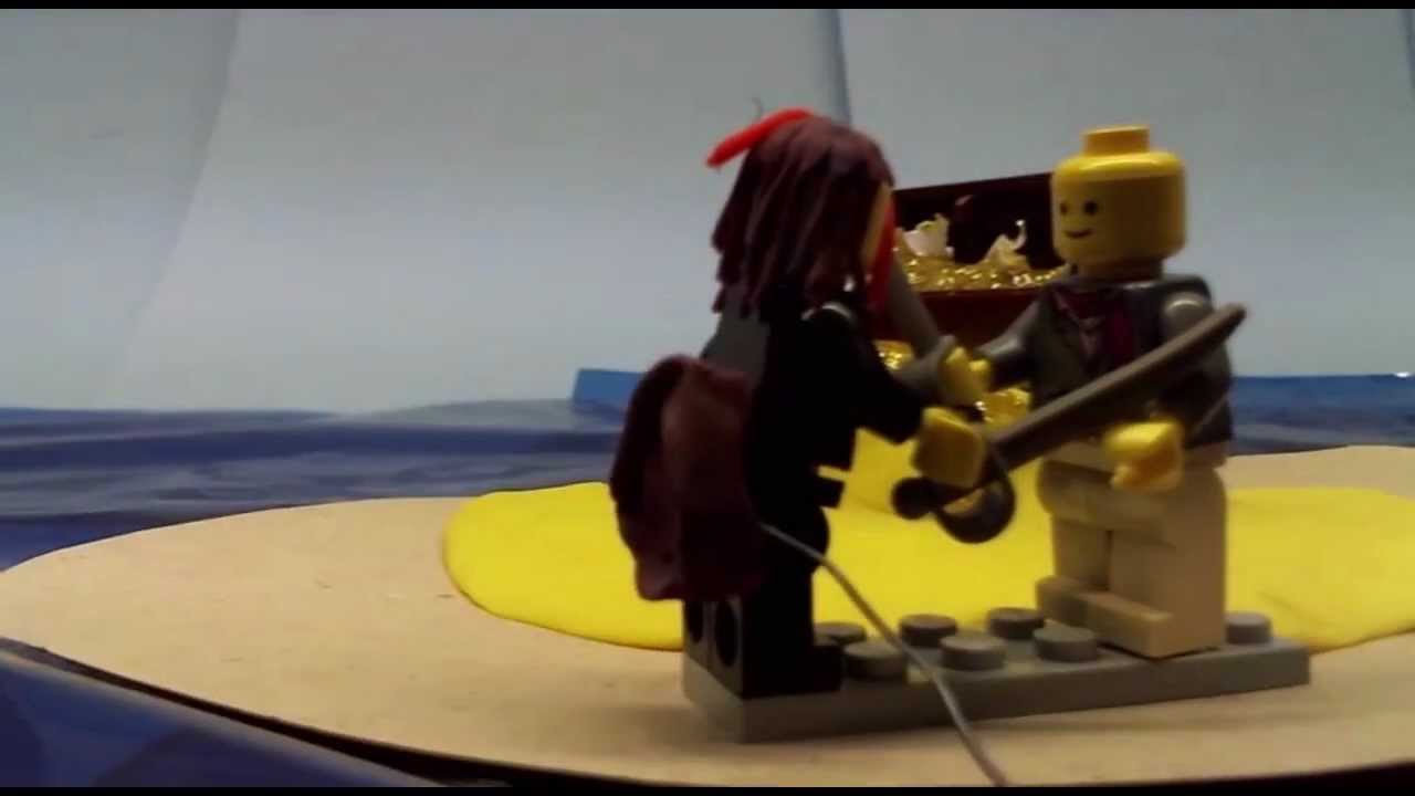 Pirates of the Caribbean - Stop Motion - YouTube