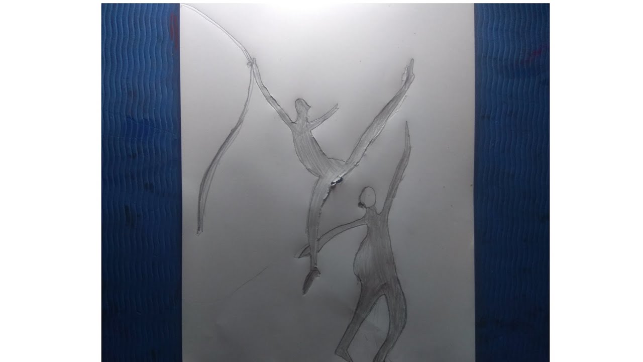how to draw a circus man's।। Priti's creativity drawing।। - YouTube