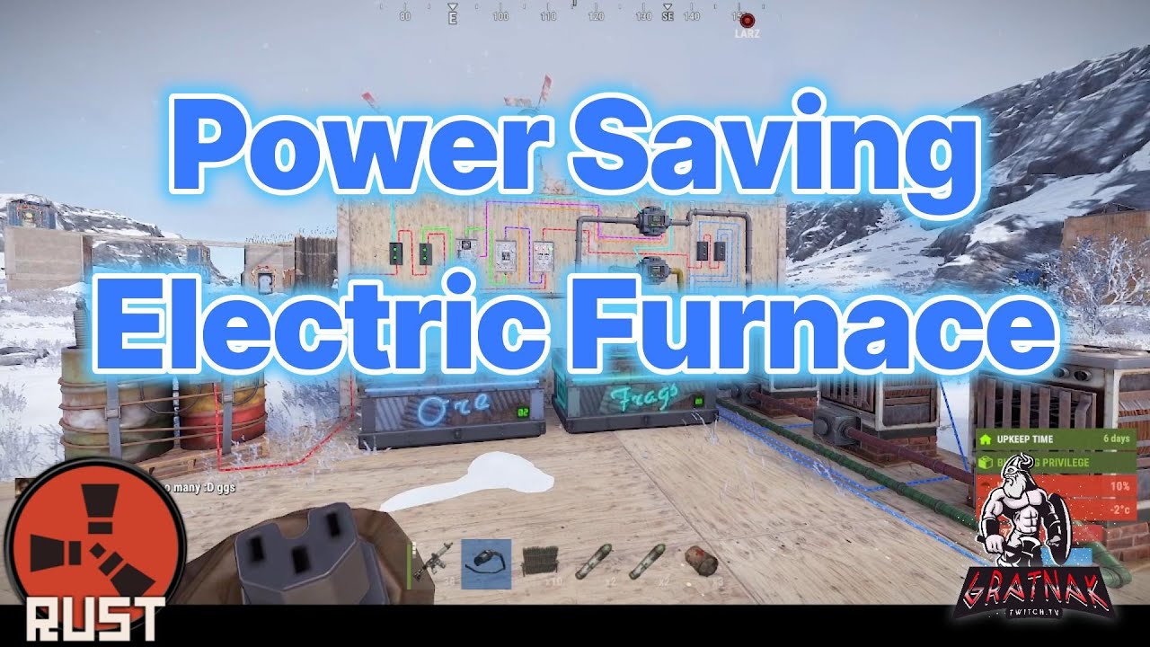 RUST: Power Saving Electric Furnace Curcuit - YouTube