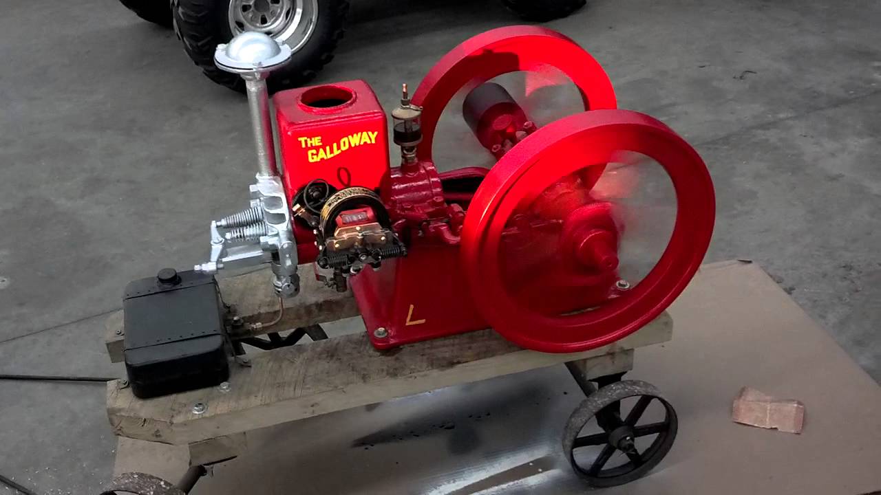 2 1/4 HP Galloway - YouTube