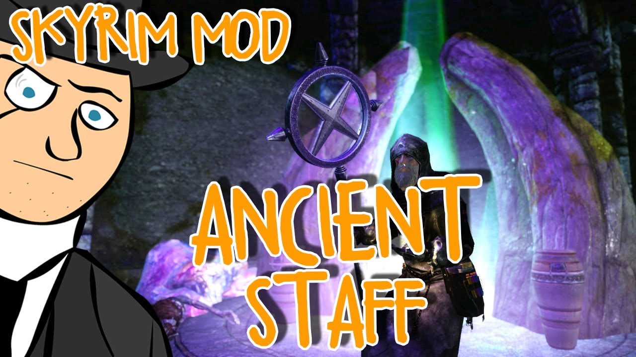 Mods of Skyrim - Ancient Staff - YouTube