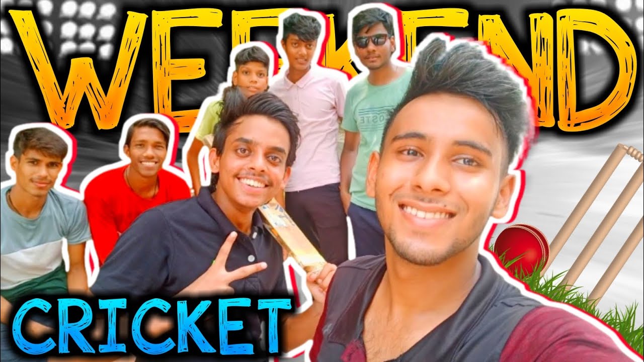 Weekend Cricket 🏏♥️ #vlog #cricket #kartikvloggy - YouTube