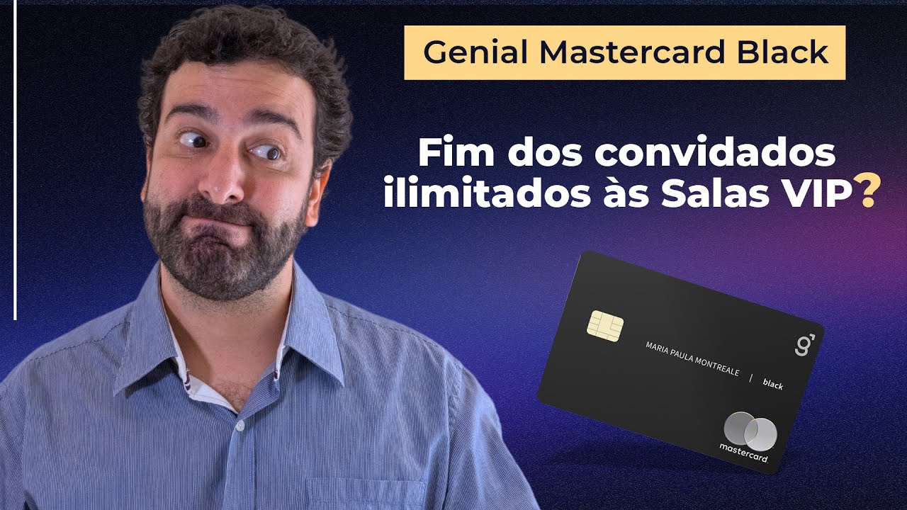 Genial Mastercard Black vai acabar com os convidados ilimitados às ...