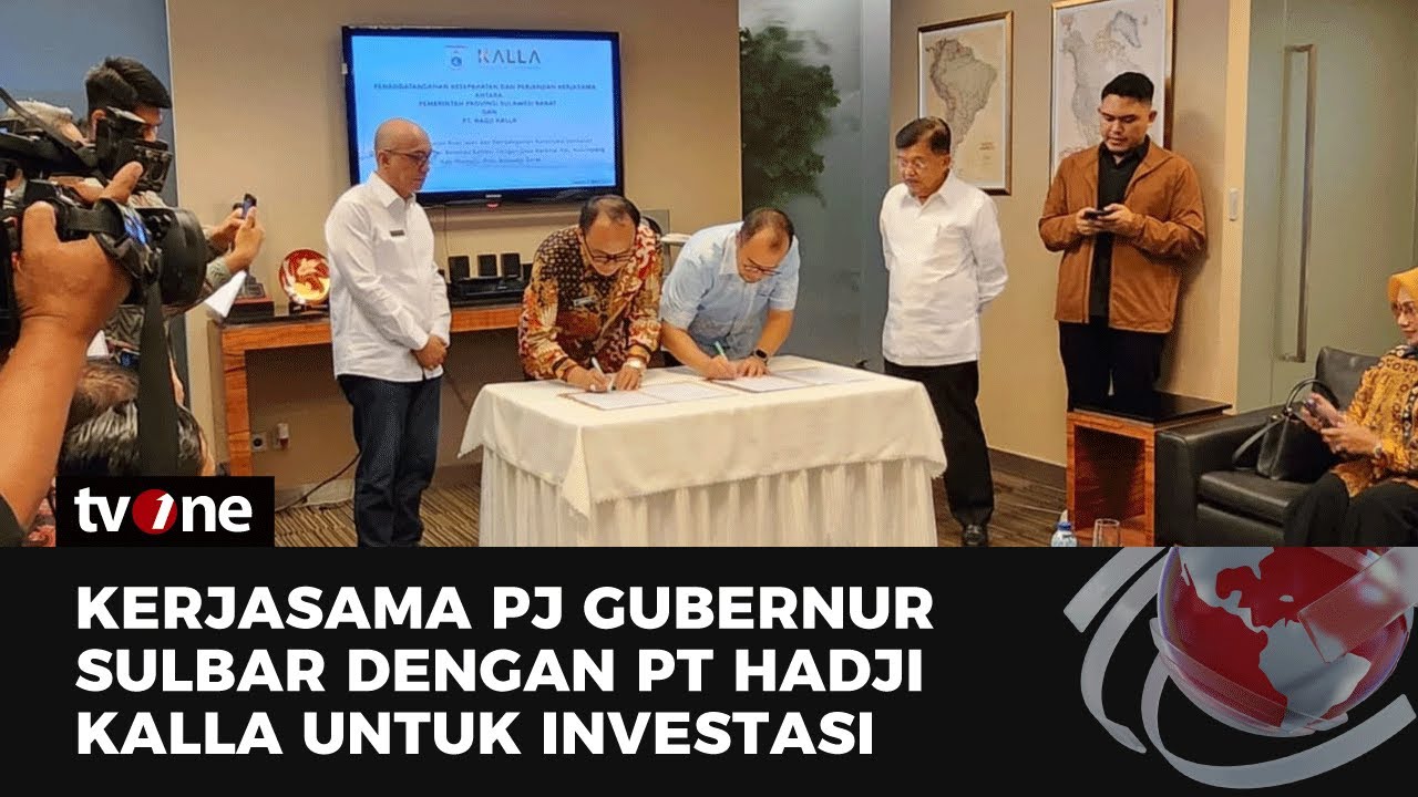 PJ Gubernur Sulawesi Barat Menandatangani Perjanjian Kerjasama Dengan ...