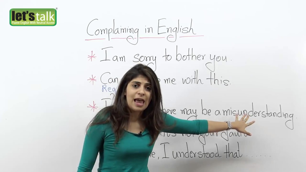 5 useful expressions to complain in English politely Advance English ...