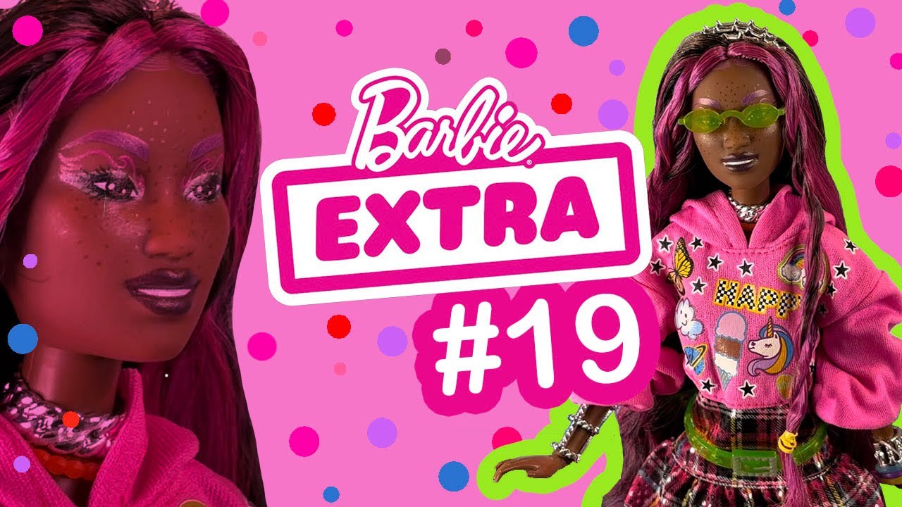 THE BOOTS 😍 THE FACE 👾 | Barbie Extra #19 doll unboxing & review! ️ ...