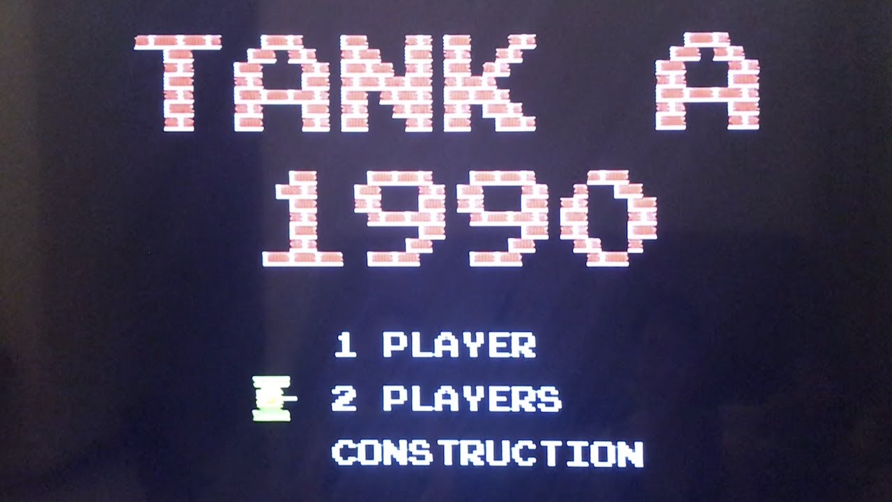 Sounds & Reactions To Tank A 1990 Vintage Game-(1990, NES; Battle City ...