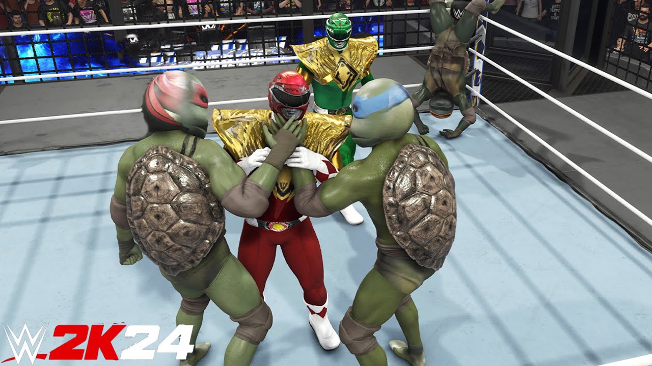 Teenage Mutant Ninja Turtles Vs Power Rangers(MMPR) | Elimination ...