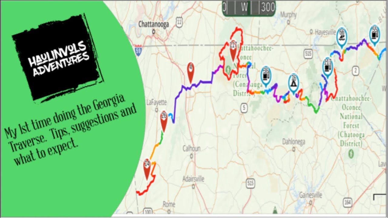 The Georgia Traverse, planning and what to expect. - YouTube