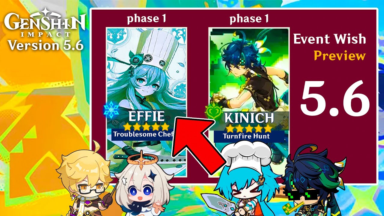 NEW! CONFIRMED 5.6 BANNERS WITH RERUNS & 4 STARS! - Genshin Impact ...