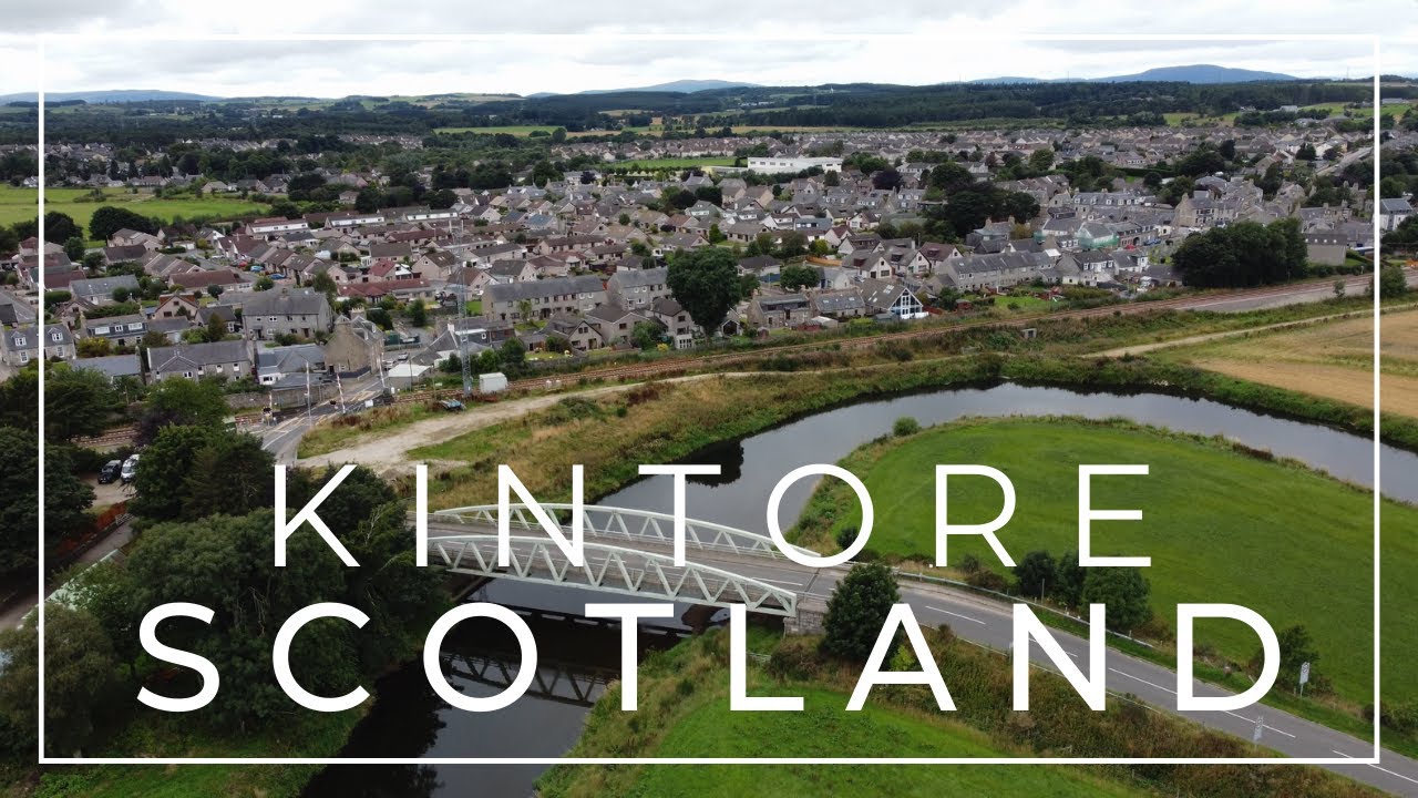 Kintore Scotland - Beautiful Town in Aberdeenshire | 4K Drone Footage ...