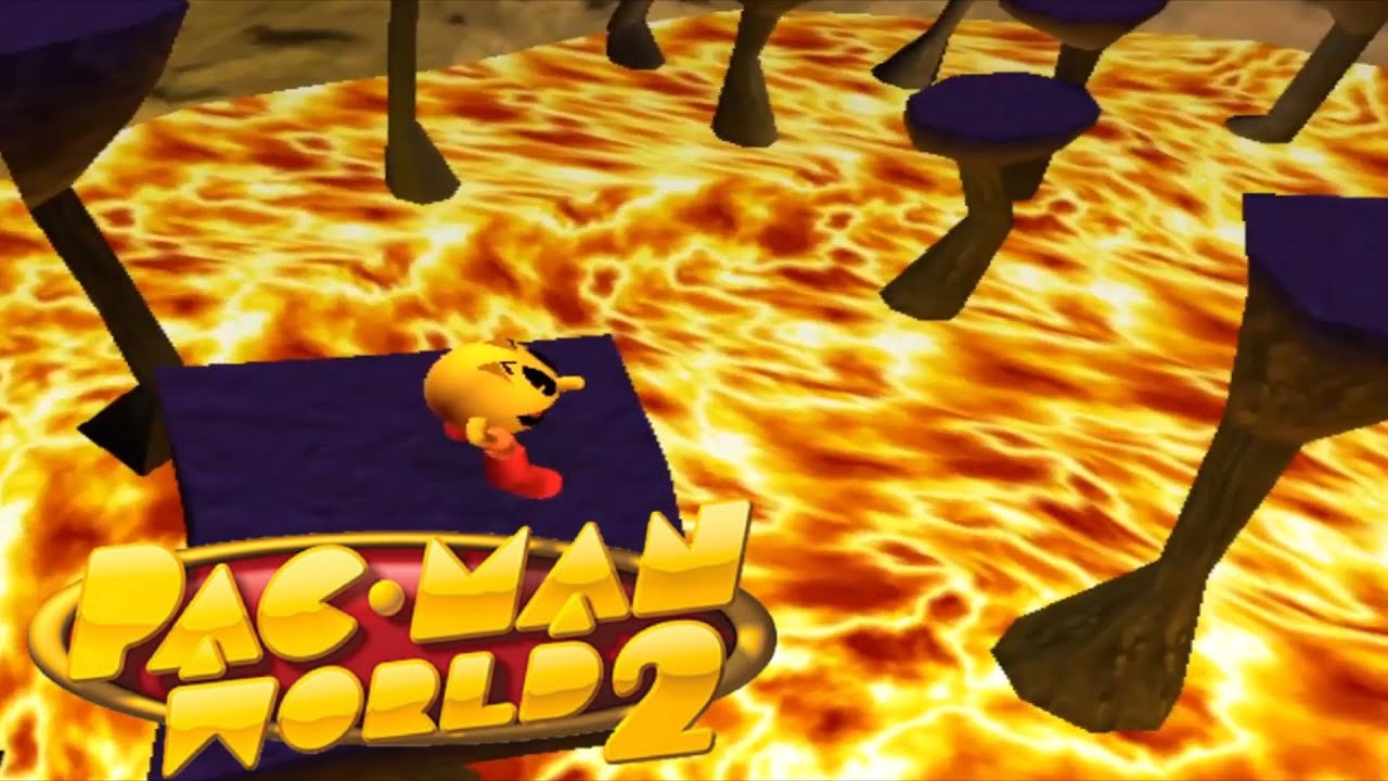 Pac Man World 2 : Ep 5 - Volcanic Panic Attack - YouTube