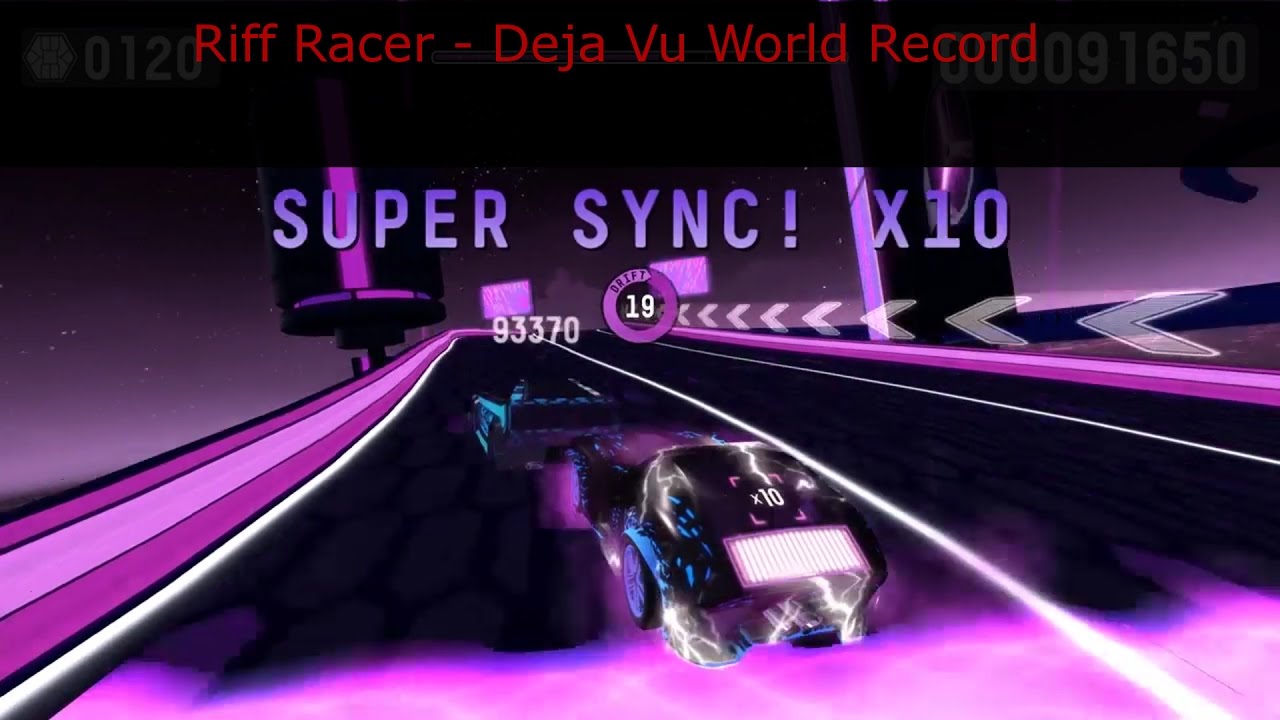Hardest World Record Ever - Riff Racer - Deja Vu (eurobeat intensifies ...