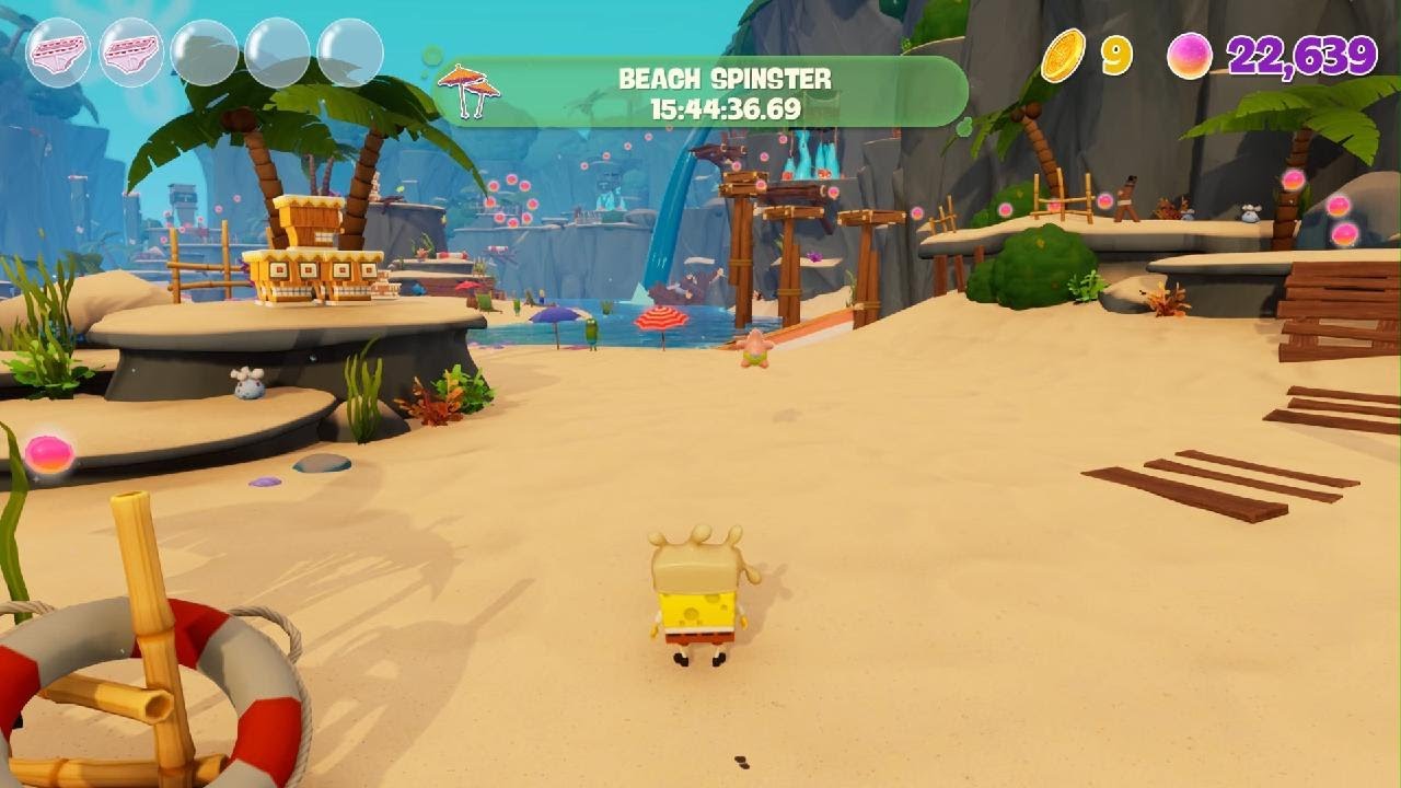 SpongeBob SquarePants: The Cosmic Shake Beach Spinner - YouTube