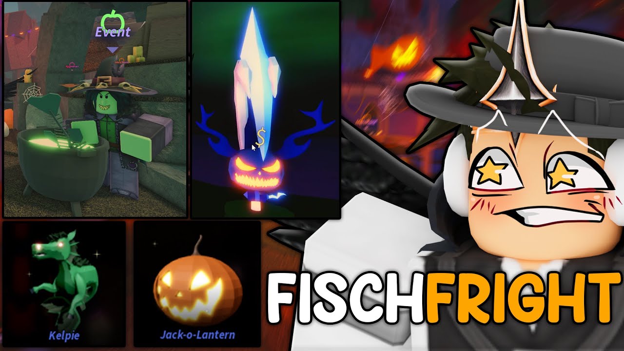 How to COMPLETE EVERYTHING IN Fisch FISCHFRIGHT UPDATE (Roblox Fisch ...