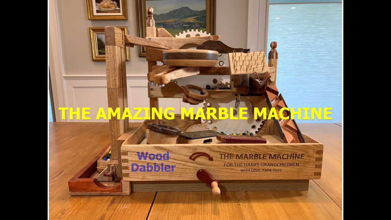 THE AMAZING MARBLE MACHINE - YouTube