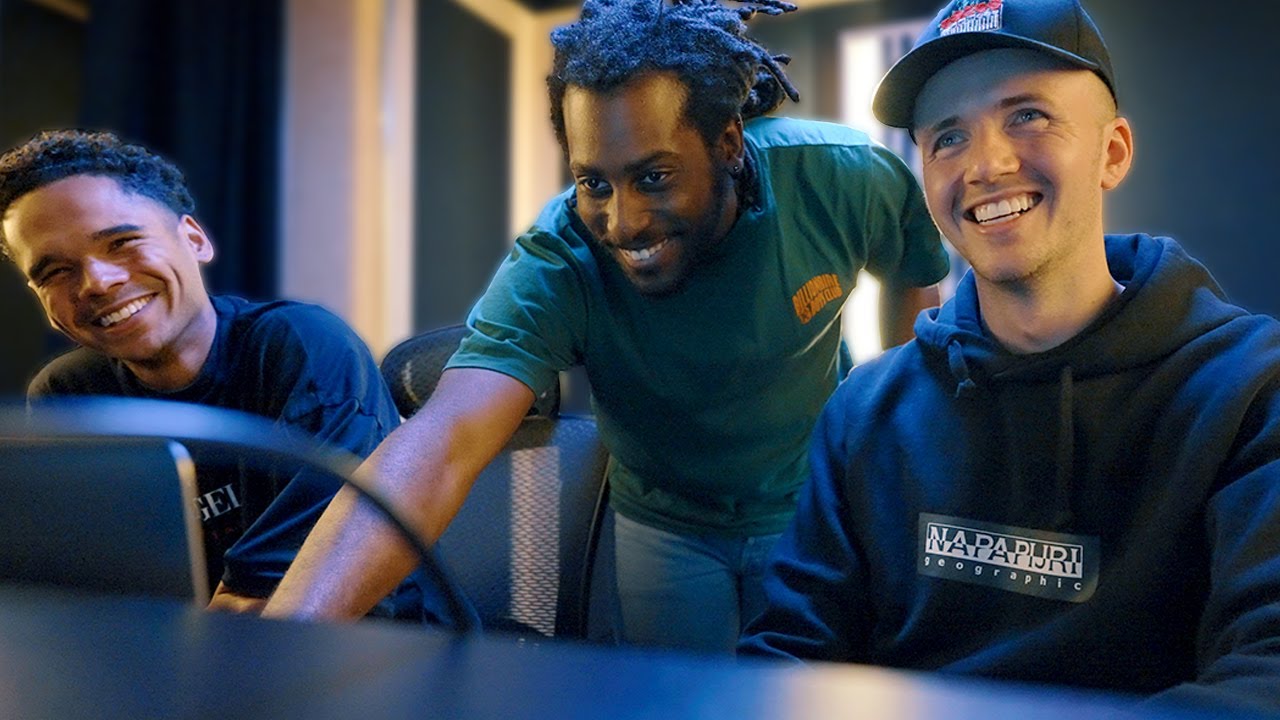 IN THE STUDIO MAKING HARD BEATS (Ultimate Producer Collab!) - YouTube