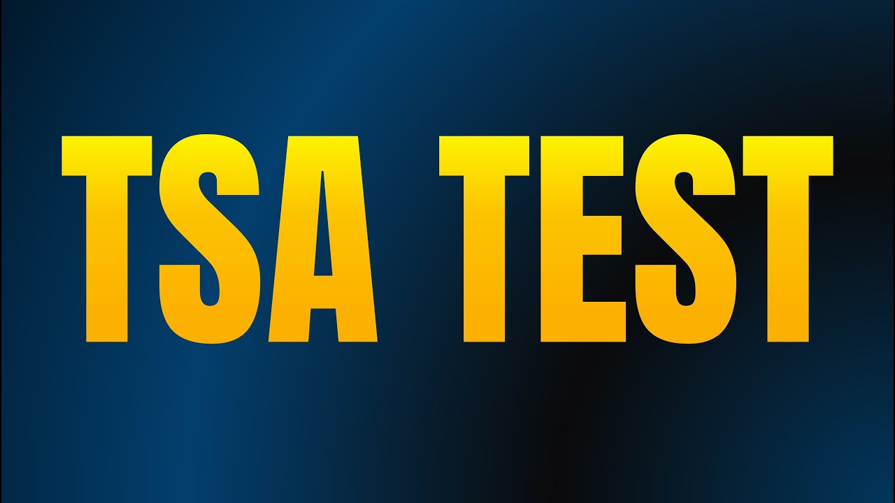 TSA TEST QUESTIONS & ANSWERS - YouTube