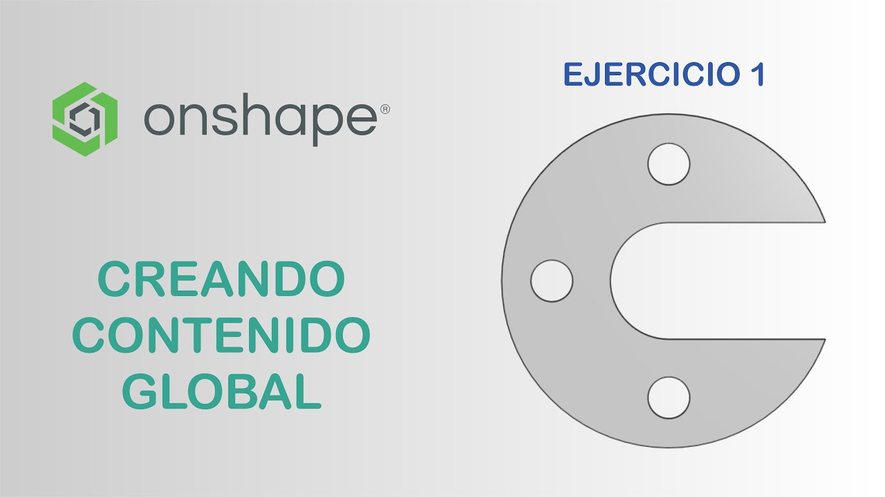 El mejor tutorial para el ejercicio 1 de Onshape - YouTube